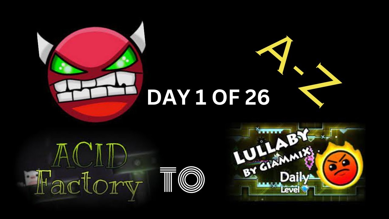 Beating A Featured Level For Every Letter In The Alphabet day 1 A beating-a-featured-level-for-every-letter-in-the-alphabet-day-1-a