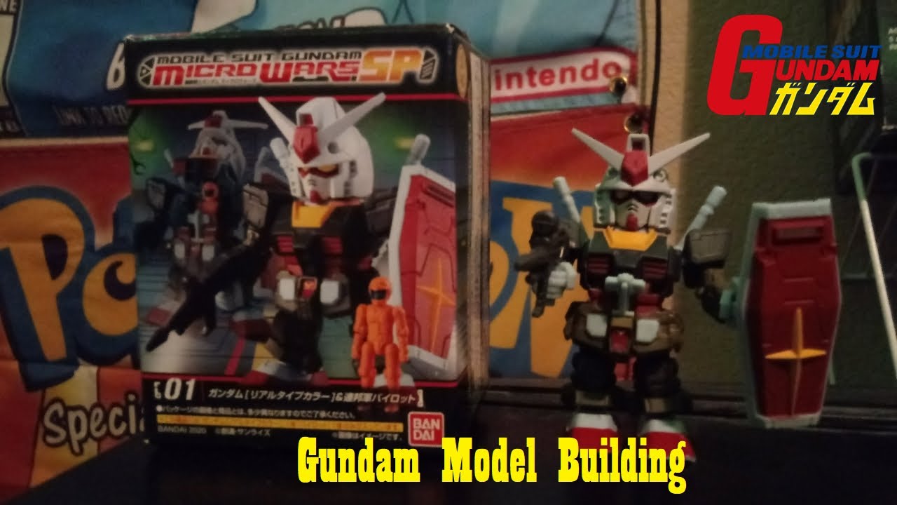 Mobile Suit Gundam: Micro Wars SP | Gundam Model Building (Model #1 ...