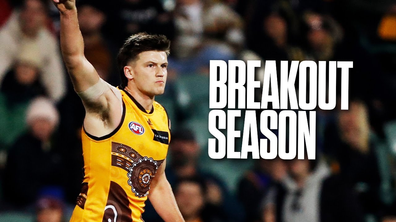 Every one of Mitch Lewis' 27 goal start to the season - YouTube