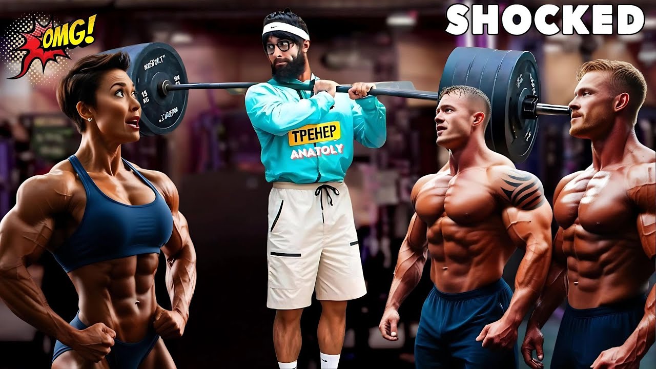 Angry Bodybuilder vs Anatoly the CLEANER Who Will LIFT the Most 😲 ...