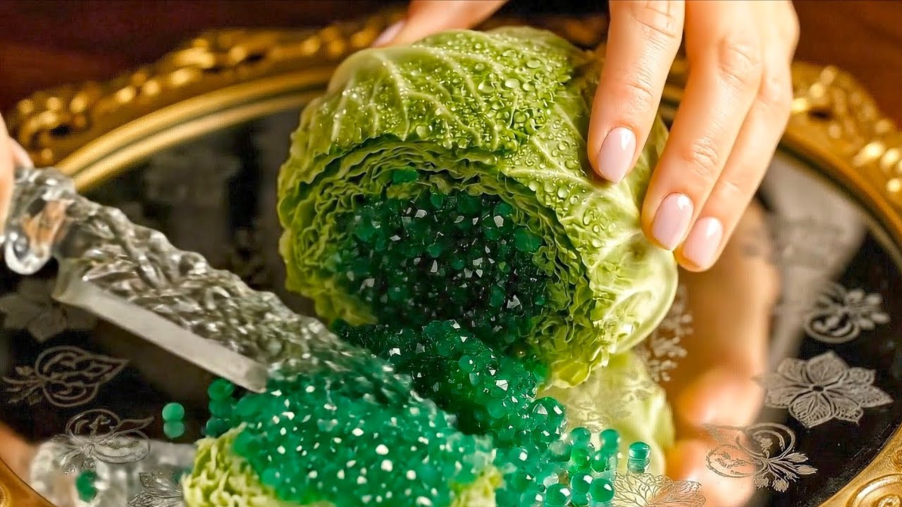 Cutting Fruit and Vegetables That Bleed Diamonds 💎 | Ultra Satisfying ...