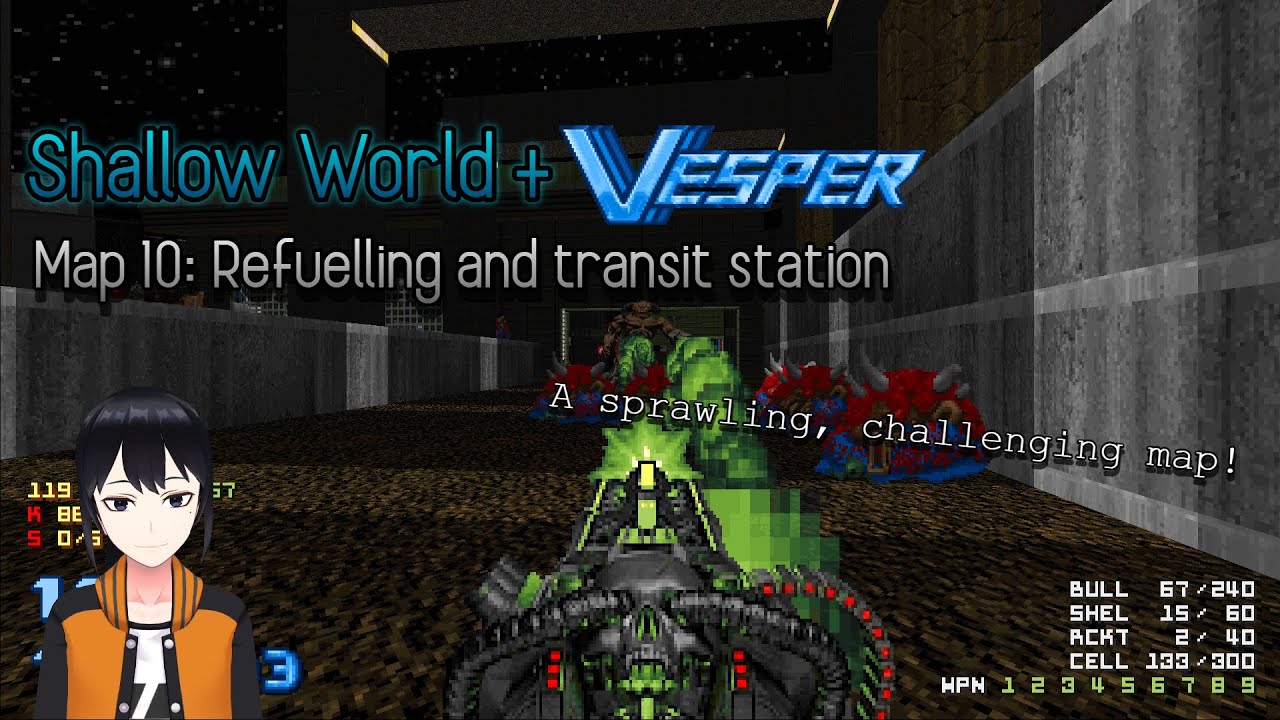 Doom 2 | Shallow World + Vesper, map 10: Refuelling and transit station ...