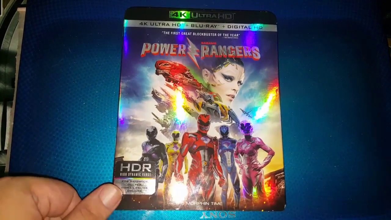 POWER RANGERS 4K ULTRA HD BLU-RAY UNBOXING - YouTube