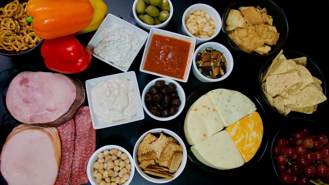 Snack tray ideas - YouTube