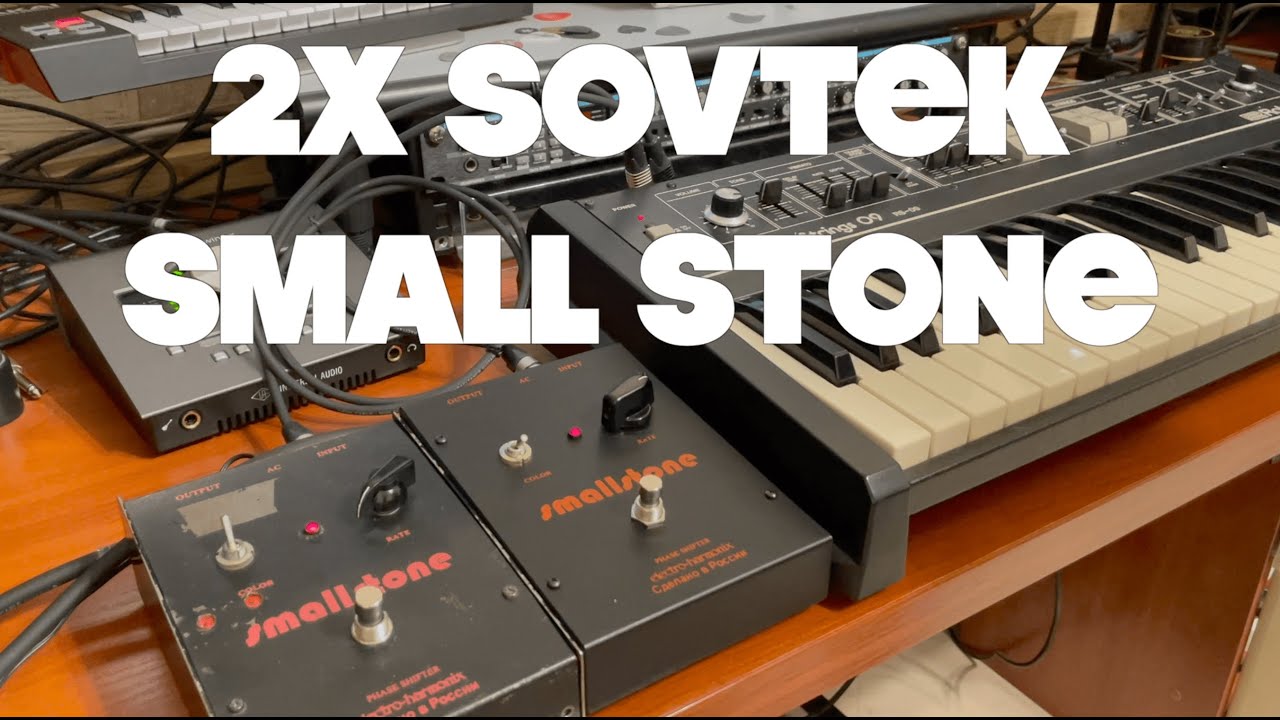 2x Sovtek Small Stone - SuperStereo with Roland RS-09 - YouTube