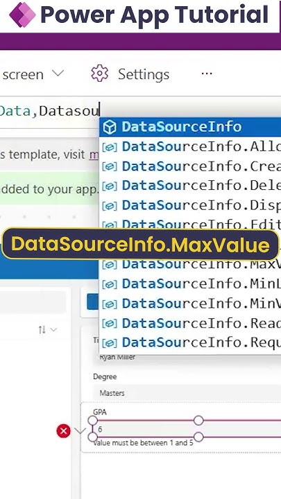 Power Apps Number Input Control: Fix Form Error Fast! - YouTube