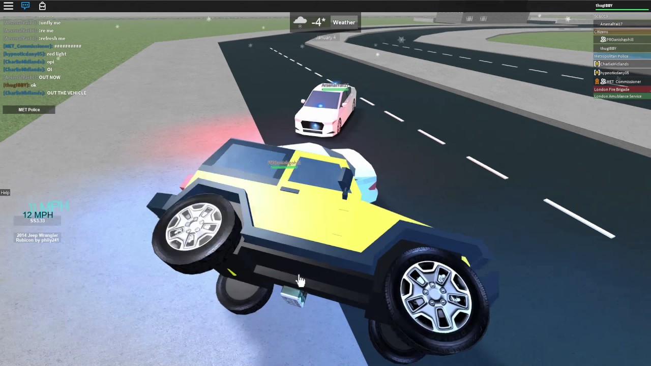 Metropolitan Police Patrol Roblox - Civilian Perspective - YouTube
