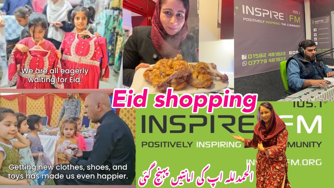 Kort Charity Appeal On Inspire Radio FM Luton | Chand Raat Cakes & Pink ...