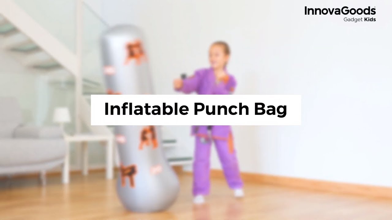 InnovaGoods Gadget Kids Inflatable Punch Bag - YouTube