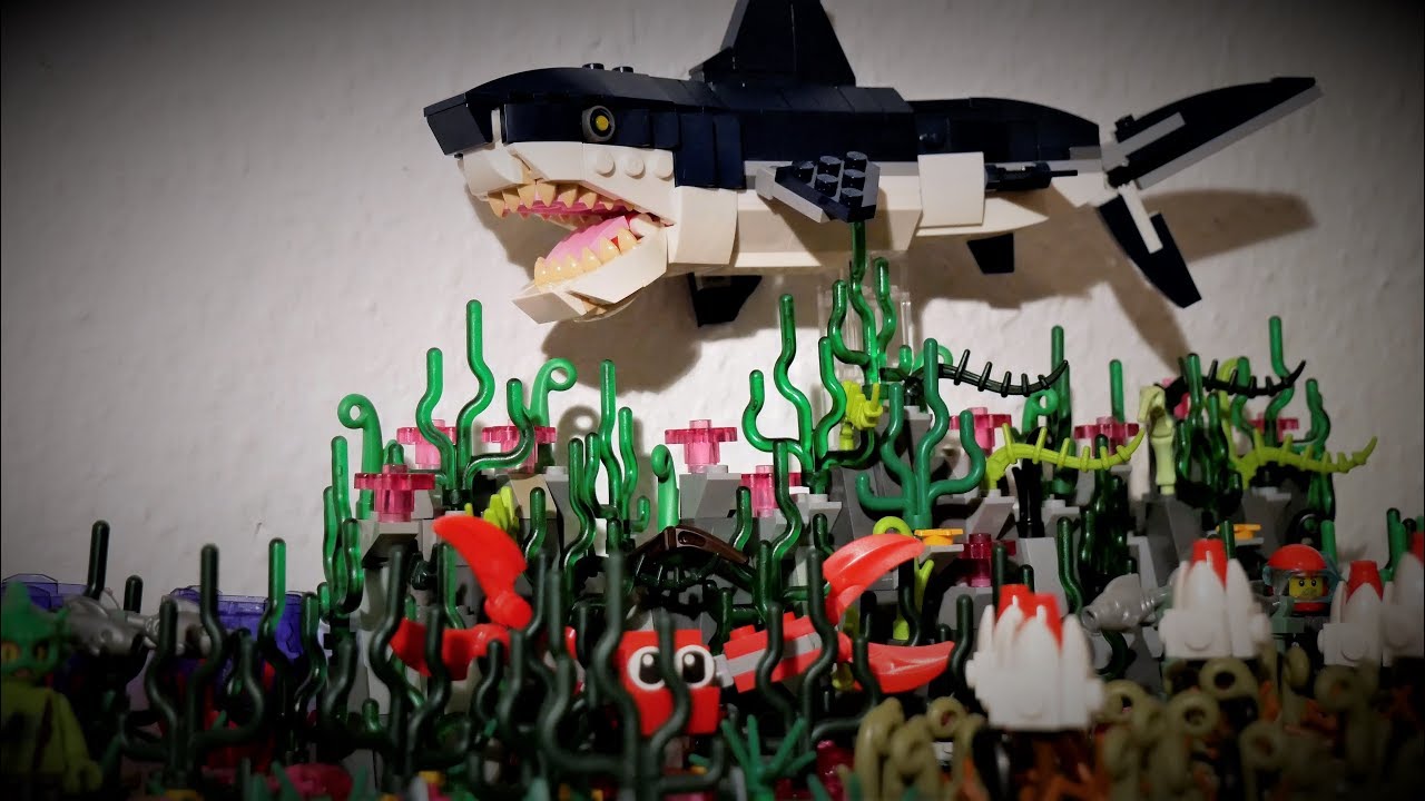Underwater Moc - Lego Creator 31088 Deep Sea Creatures - YouTube