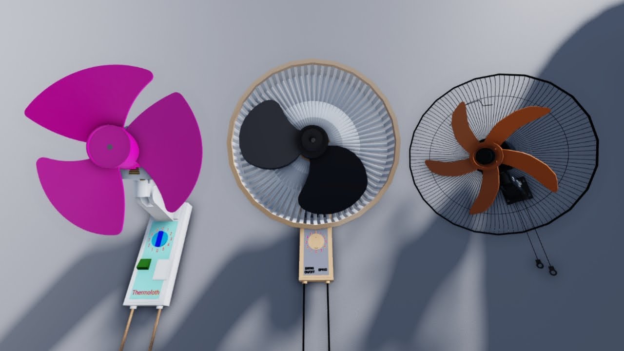 Wall Fan And Various Fan - Roblox Fans - YouTube