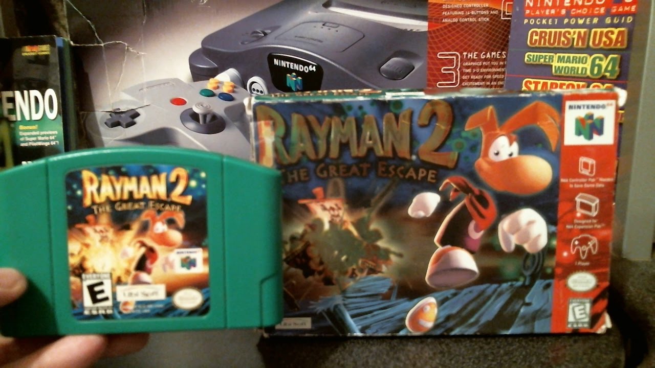 N64 Visual Review, Rayman 2: The Great Escape - YouTube