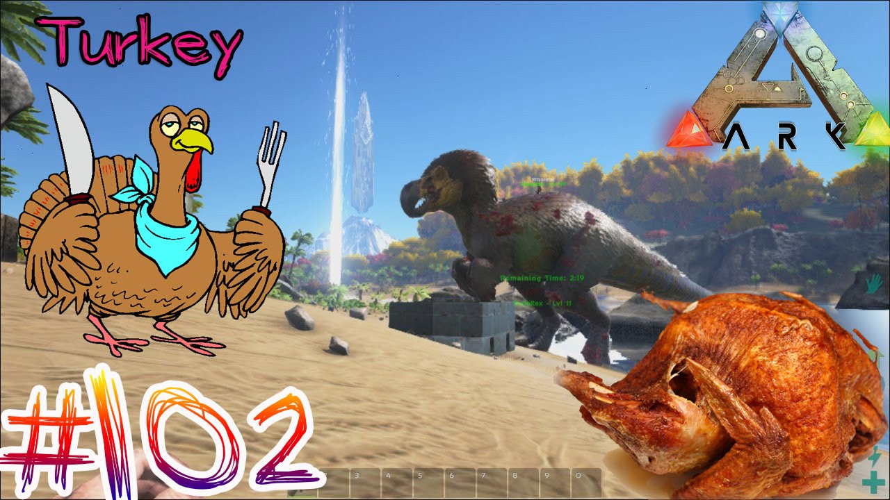 Ark survival Evolved #102 ไก่งวงตัวใหม่ Super Turkey และการอัญเชิญ Dodo ...