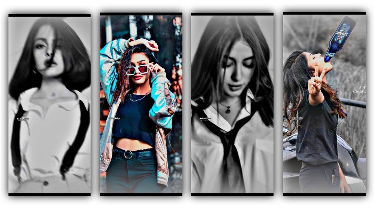 Insta Instagram Trend Video Style Photos girls Video Editing In Alight ...