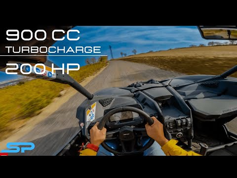 2023 CAN-AM MAVERICK X3 TURBO RR 200 HP - POV Test Sürüşü I 4K