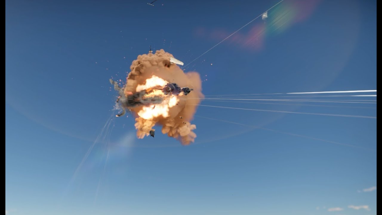 Fw190 Bomb Shot Mid-Air! | NoseCam | War Thunder - YouTube