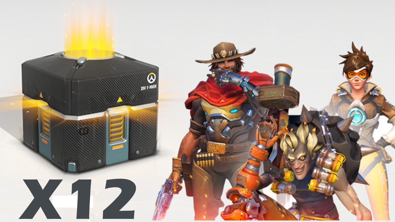 Overwatch Loot Box Opening - YouTube