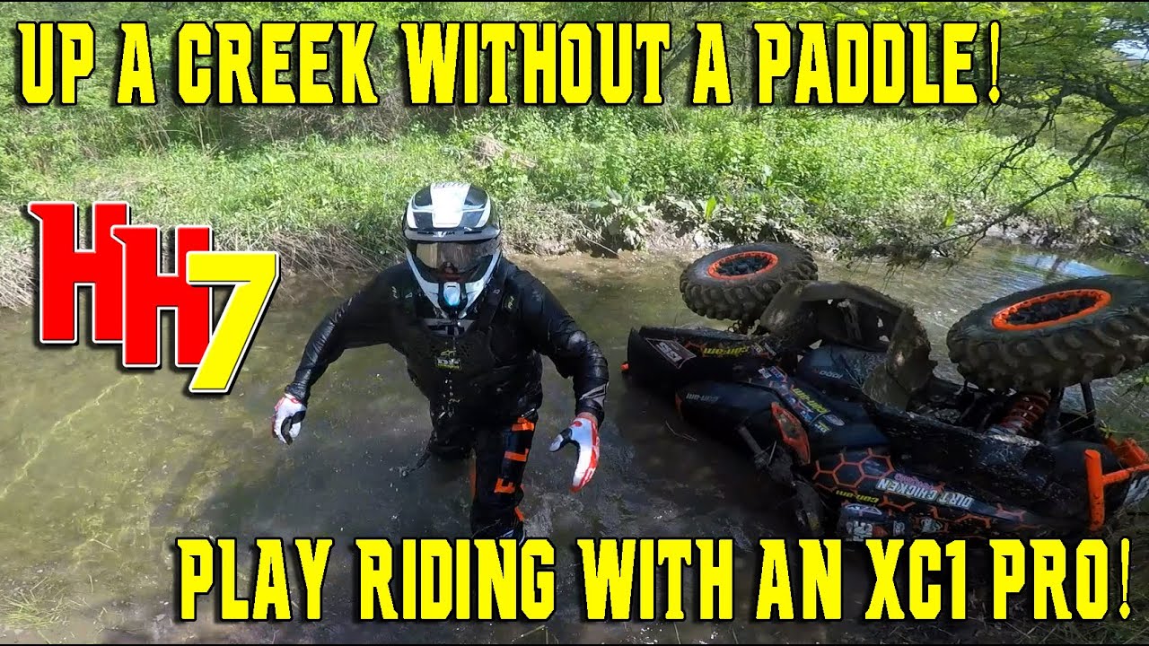 Riding with XC1 Pro Hunter Hart! ...and crashing - YouTube