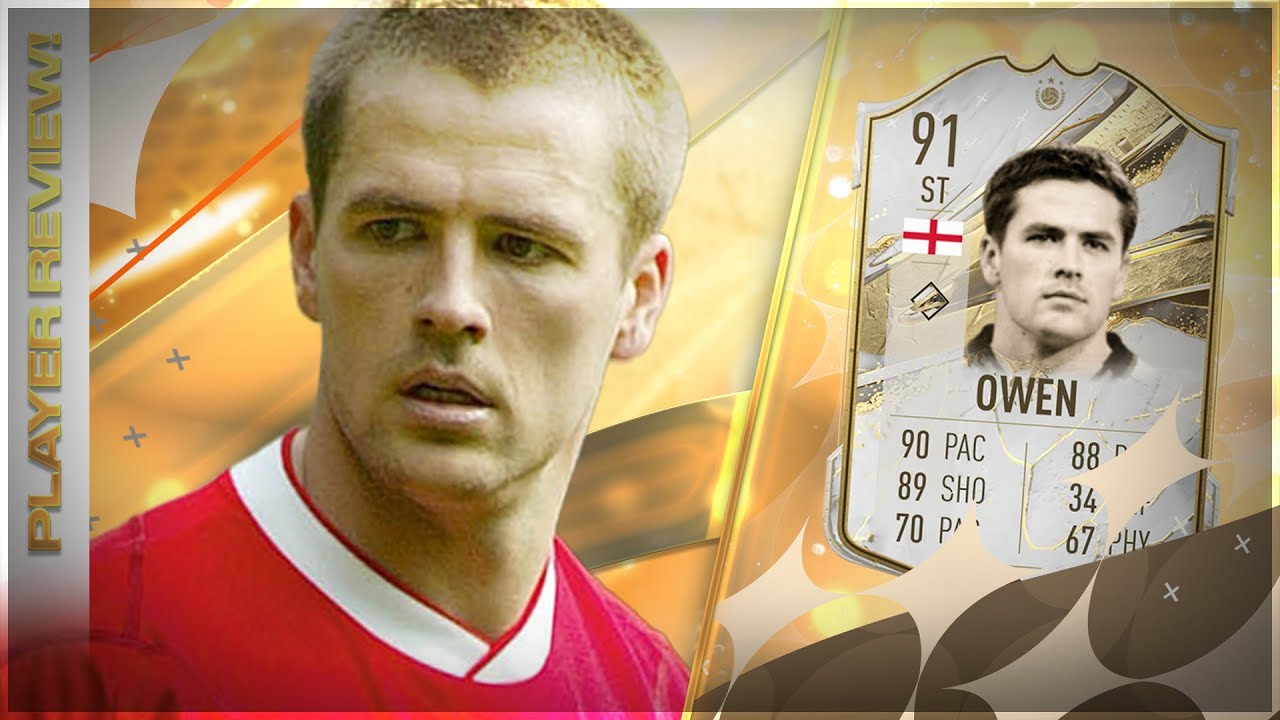 PRIME ICON 91 RATED MICHAEL OWEN PLAYER REVIEW - FIFA 23 ULTIMATE TEAM ...