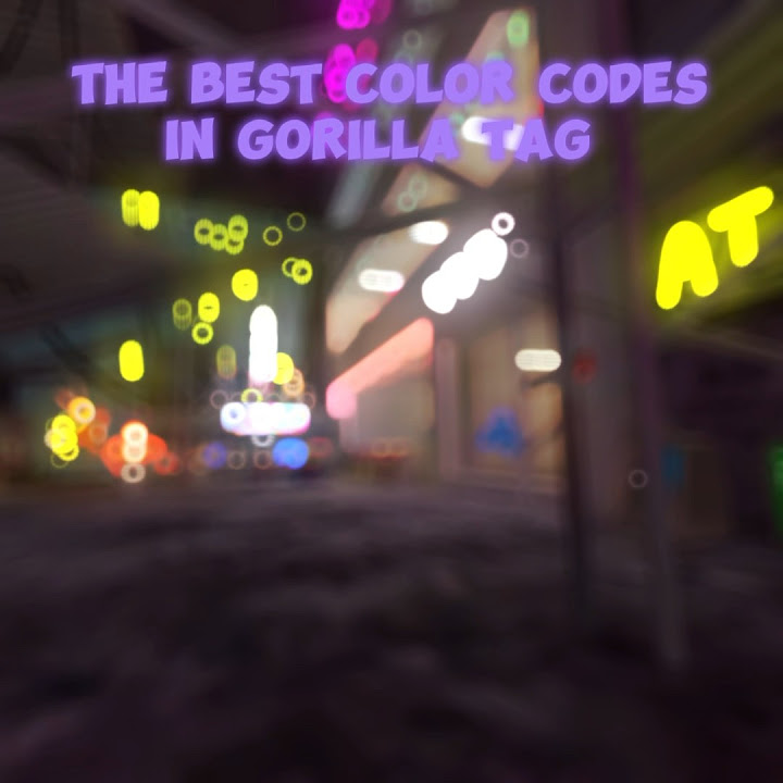 The Best Gtag Color Codes 🔥 #gorillatagvr #gtag #shorts #viral #savegtag #nomoreaudios #new # ...