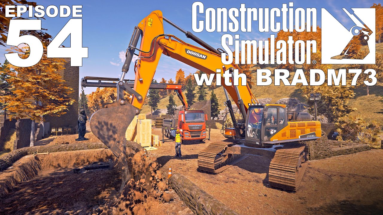 CONSTRUCTION SIMULATOR (2022) - Episode 54: Halloween search + Chinatown Job Part 1 - YouTube