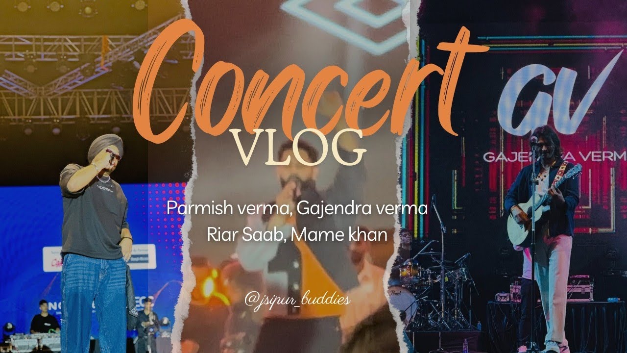 Concert vlog 🪩 | fun vlog #4 | Life in jaipur 🎤 | 4k vlog | vlogging - YouTube
