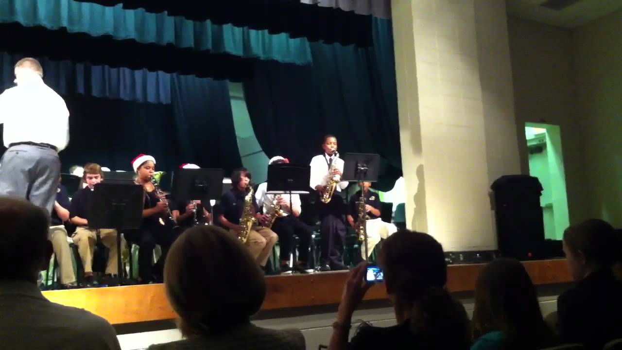 Martian Square Dance Awtrey Middle School Jazz band - YouTube