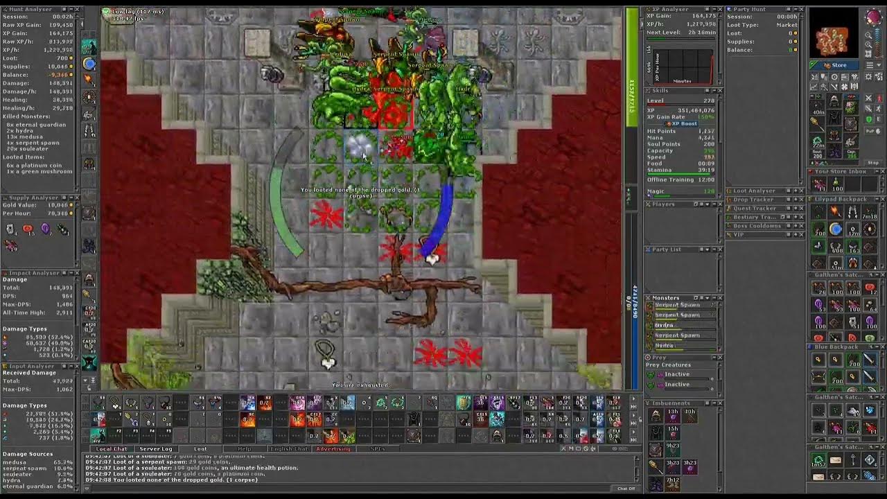 Banuta -8 ~ SOLO MS 278 ~ 2.4kk raw xp/h - YouTube