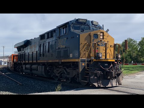 CSX I141-01 with 3017 Leading - YouTube