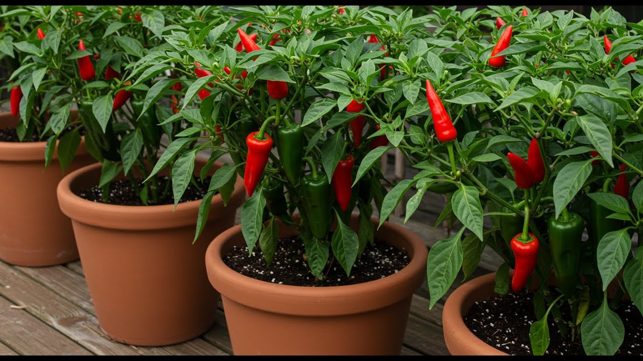 Grow Your Own Chili Plant From Scratch Fast and Simple - YouTube