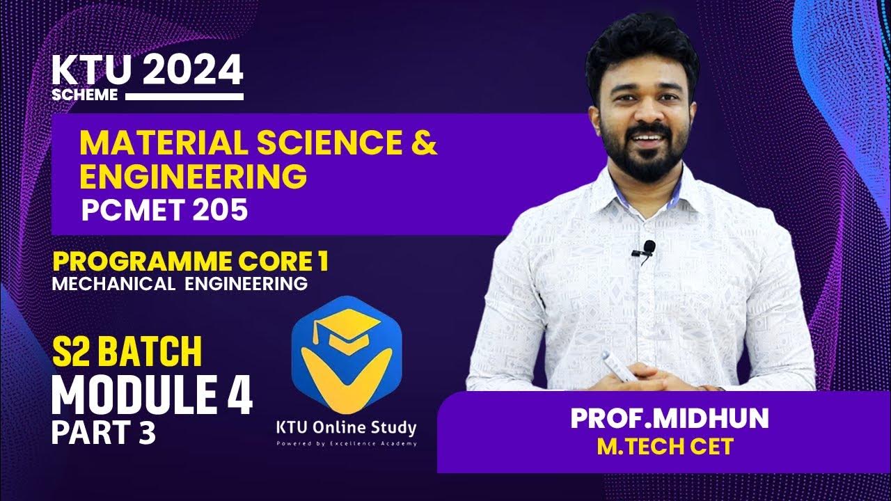 MME KTU 2024 SCHEME | MODULE 4 PART 3 | MATERIAL SCIENCE | KOS APP : GIBBS PHASE RULE - YouTube