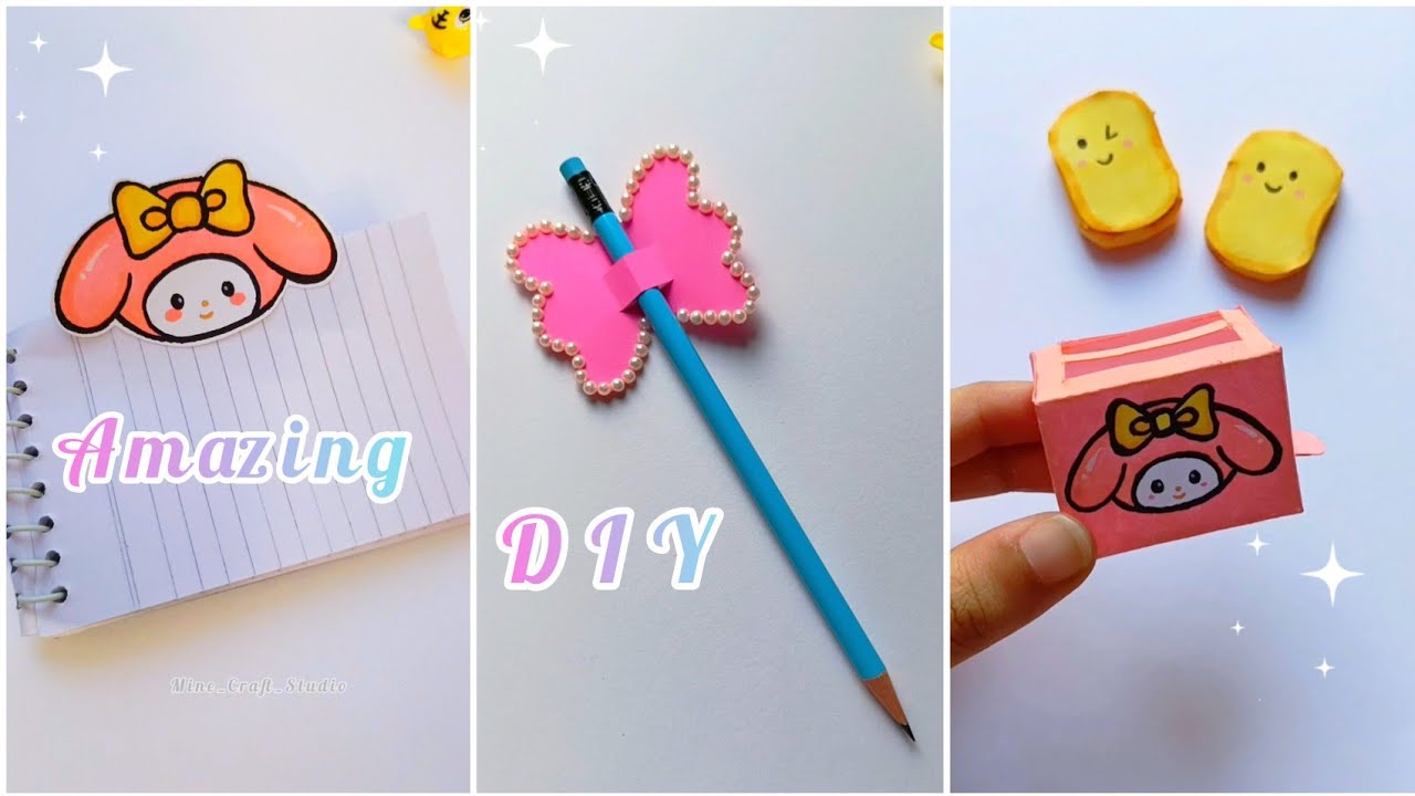 4 Cute and Easy DIY Craft | Cute Craft | Easy Craft | Paper Craft | DIY ...
