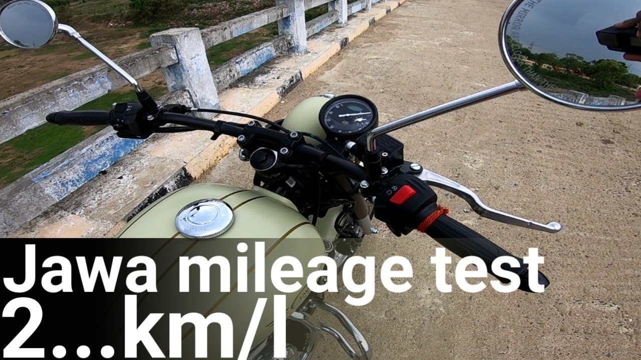 Jawa Mileage test and performance - YouTube