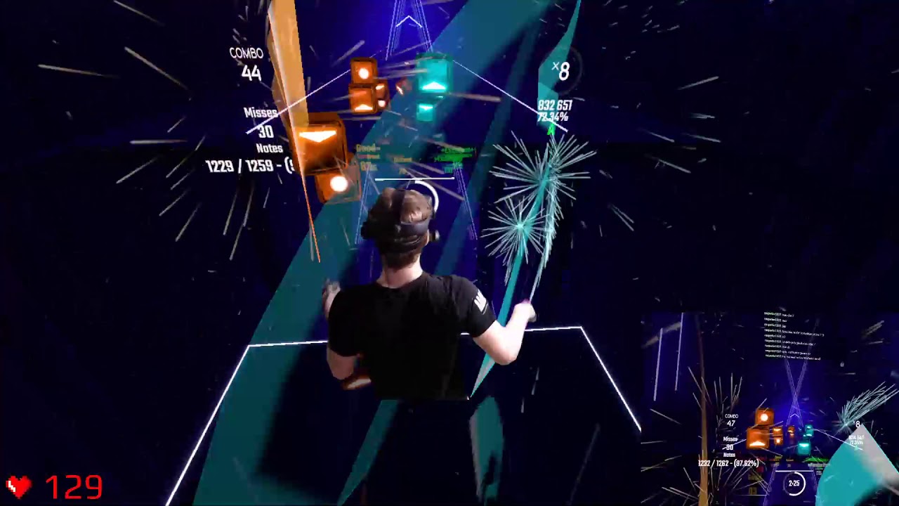 Beat Saber | Tool-Assisted Speedcore (Expert+) | Mixed Reality - YouTube