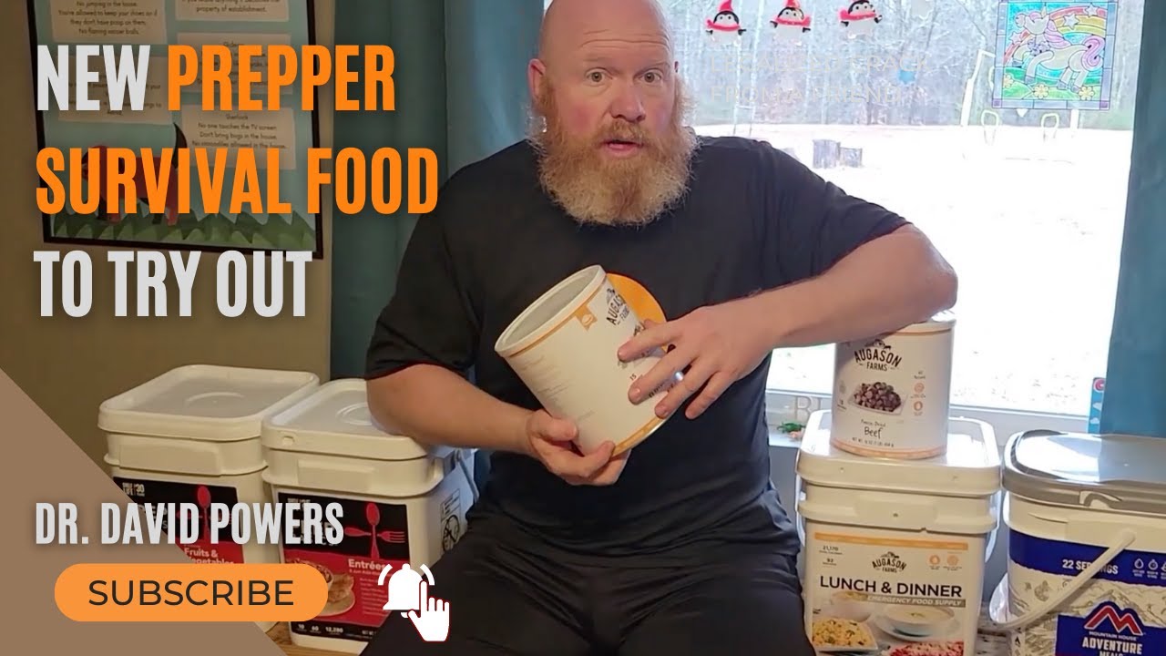 NEW Prepper Survival Food To Try Out - YouTube