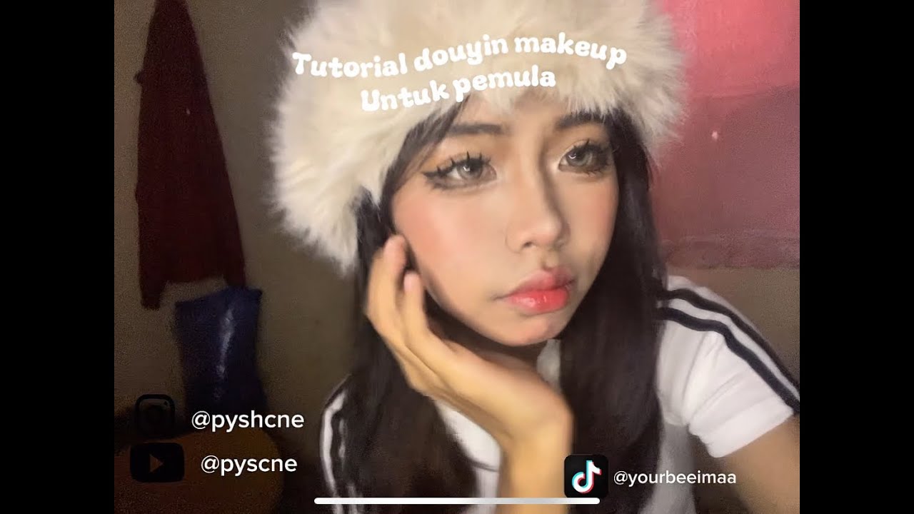 Tutorial makeup douyin untuk pemula - YouTube