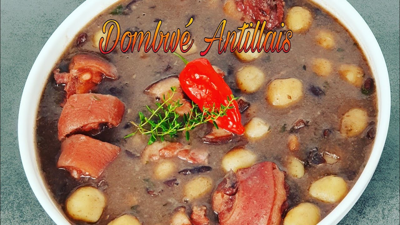 #100 Dombré Haricots Rouges🍲 recette Antillaise 🏝, dombwé, dombrey, boy ...