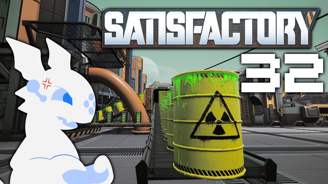 Satisfactory 32 - Nuclear Deterrent - YouTube