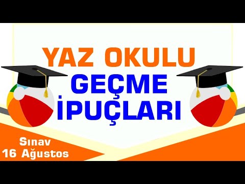 AÖF 2025 Yaz Okuluna Nasıl Çalışmalı?  Pratik Geçme İpuçları