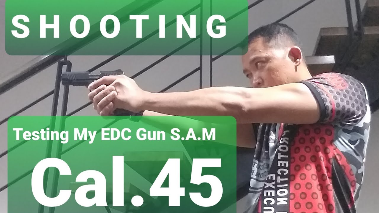 Korean Army Shooting Style and Filipino Bodyguard Style Using My SAM ...