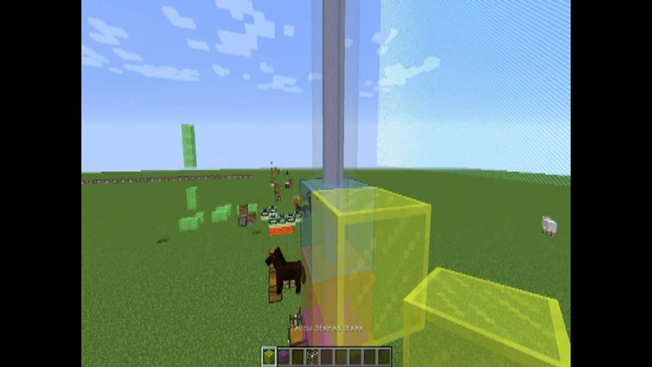 How To Get Colored Beacons In Minecraft 1.8! - YouTube