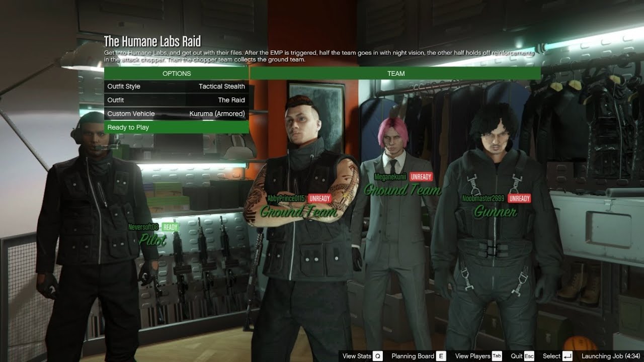 GTA Online: Humane Labs Finale Heist - YouTube