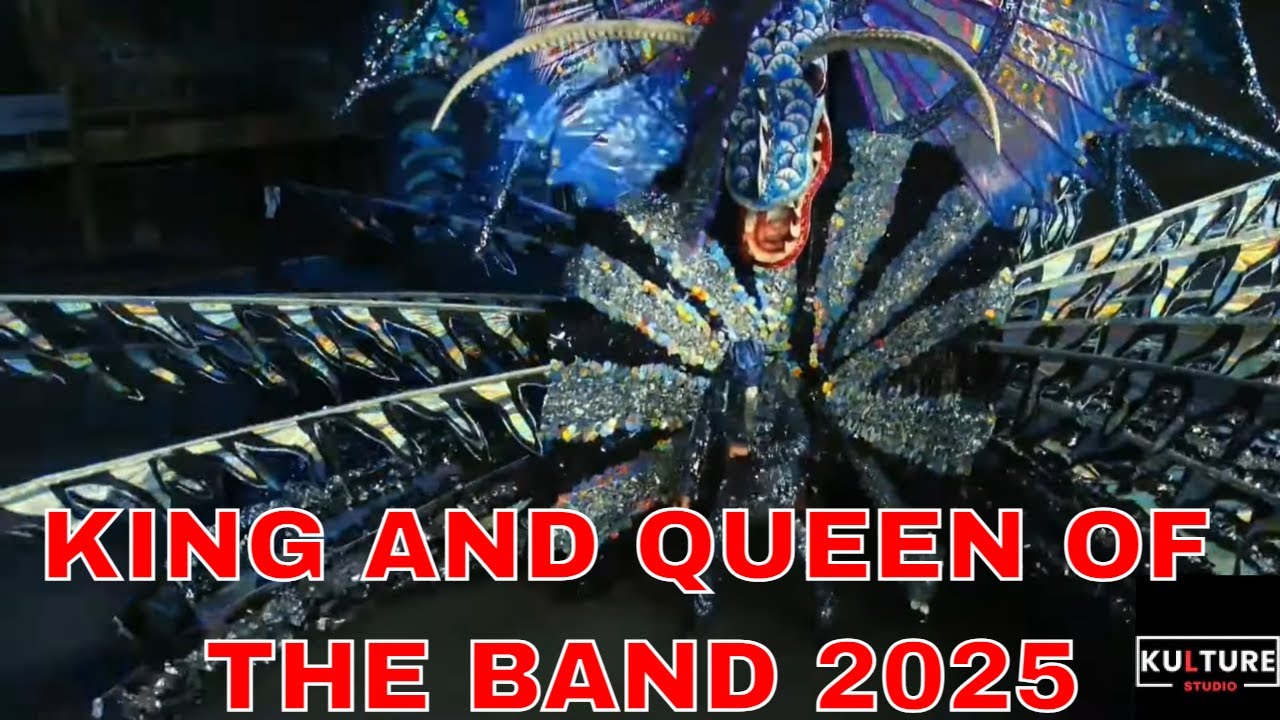 Senior King and Queen of the Band highlights - Dimanche Gras 2025 ...