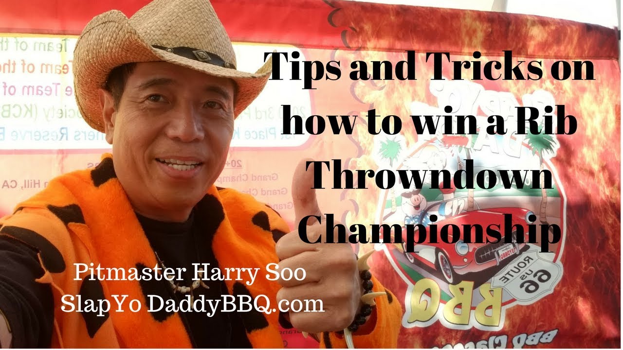 Tips and Tricks to win a Rib Throwdown Championship by Pitmaster Harry ...