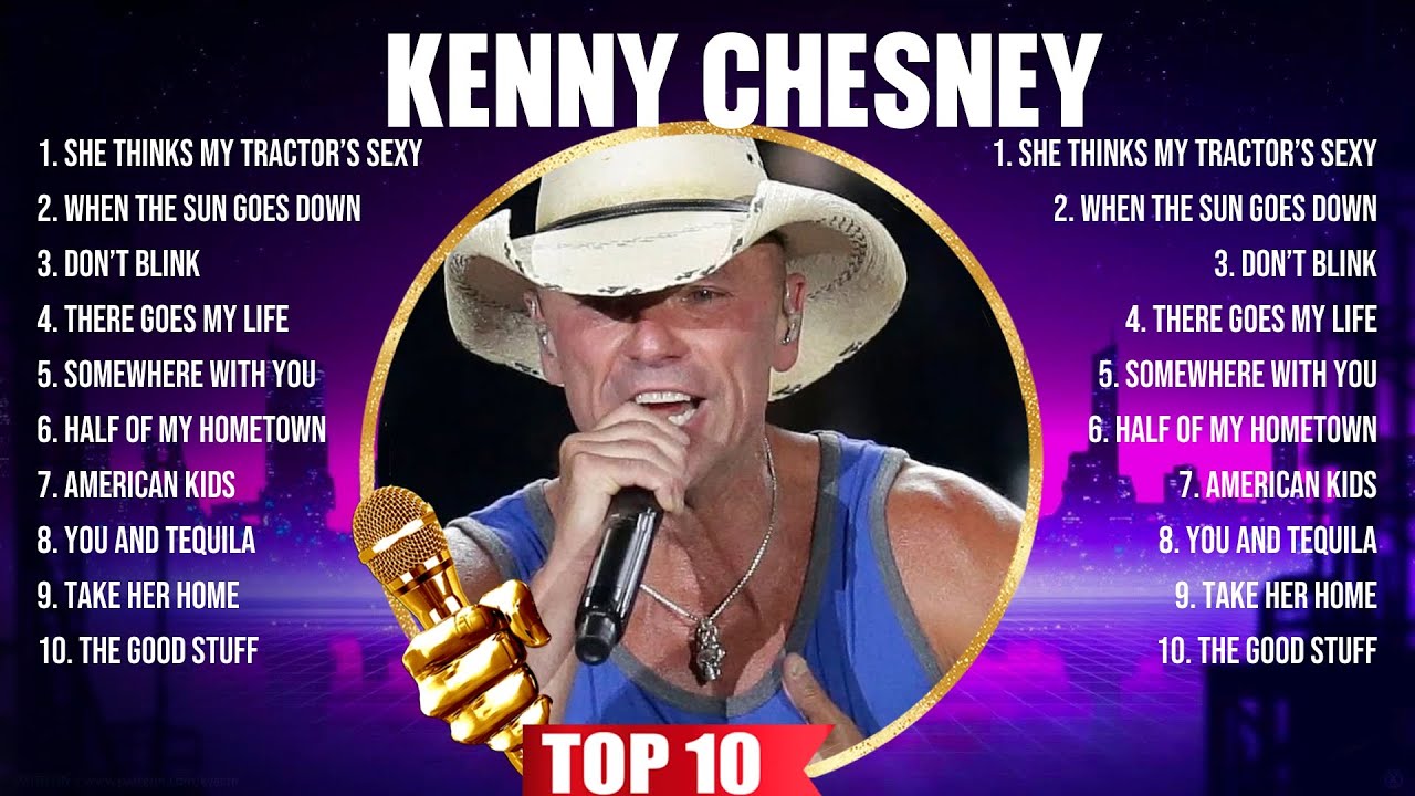 Kenny Chesney Greatest Hits Full Album ️ Full Album ️ Top 10 Hits of ...