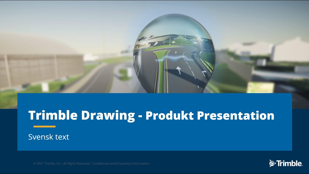 Trimble Drawing - Svensk Produktpresentation - YouTube