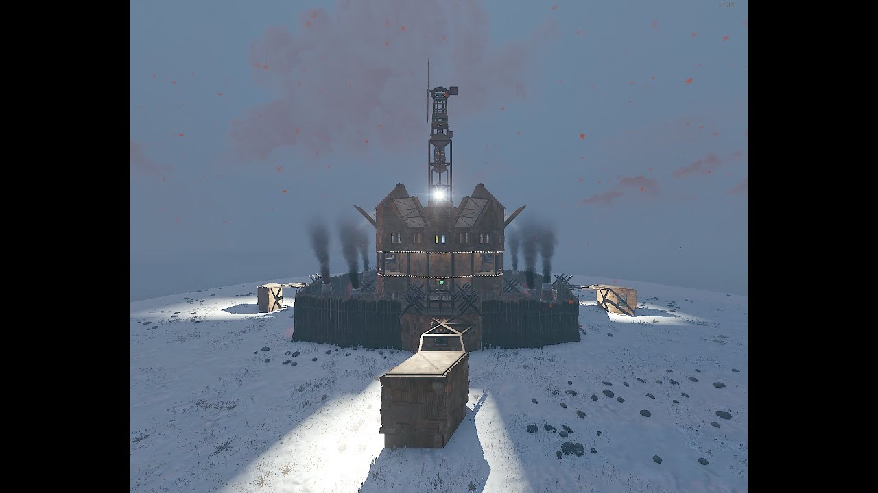 Rust Meta Quad Base- Base Showcase | Widegaps | Opencore | China Wall ...