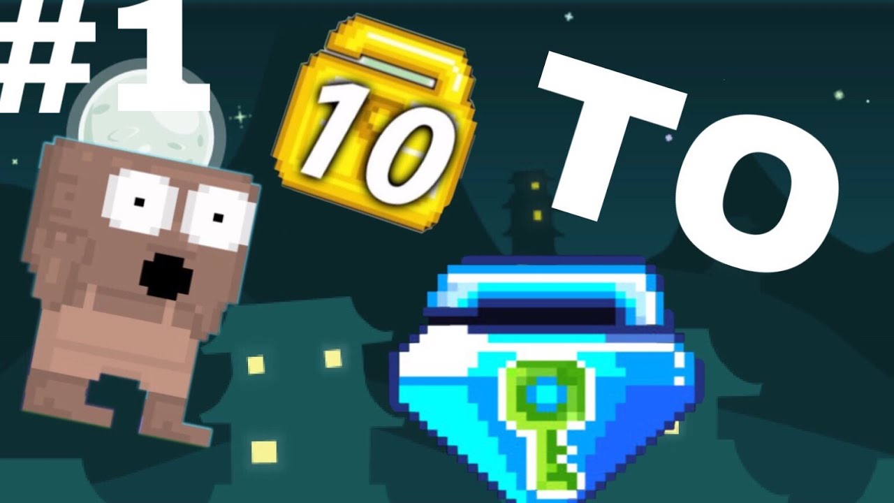 Growtopia-10WLS TO BGL 1# - YouTube