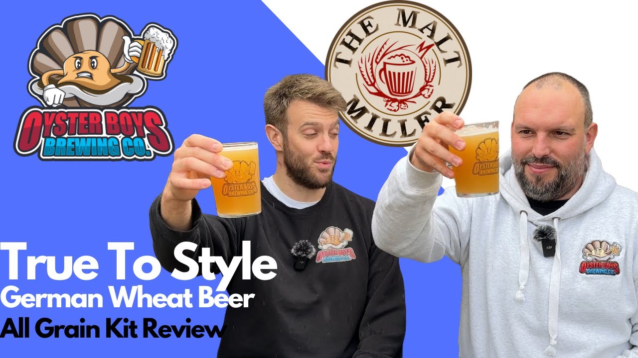 Tasting a True To Style German Wheat Beer All Grain Kit from The Malt ...