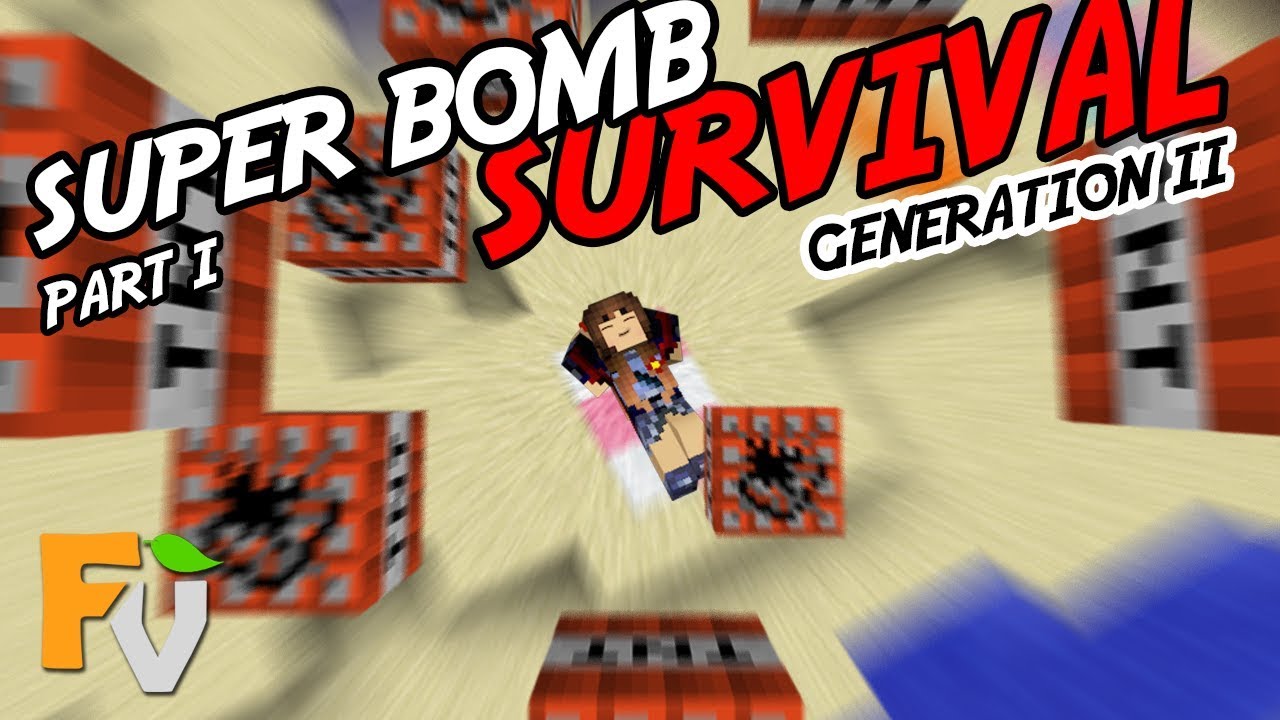 Minecraft: Creeper Attack from Above! - Super Bomb Survival Gen II [1/2 ...